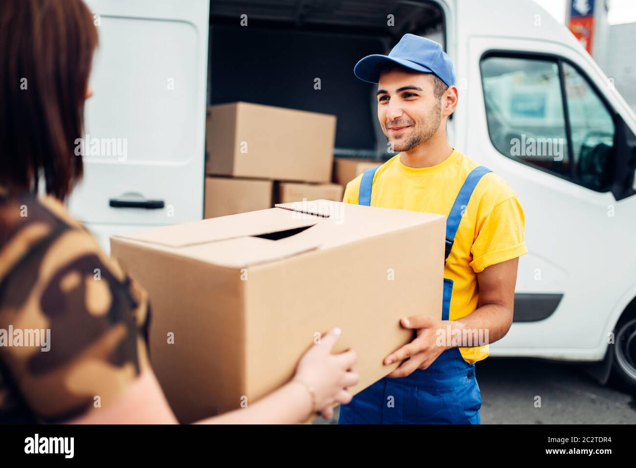 Cargo Freight Parcel Parcels High Resolution Stock Photography and ...