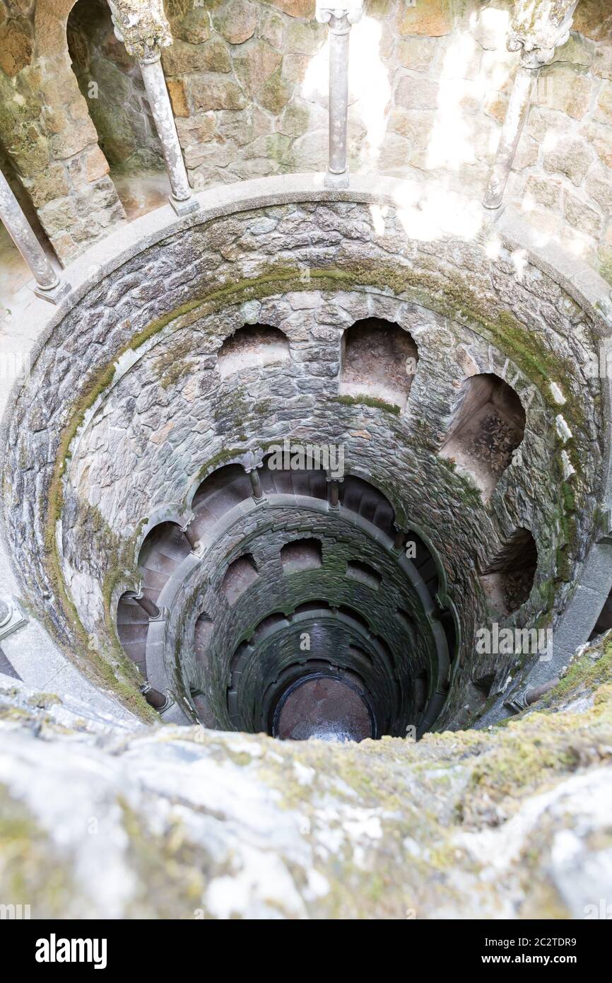 Up view of ancient tower with spiral staircase outdoor Stock Photo - Alamy