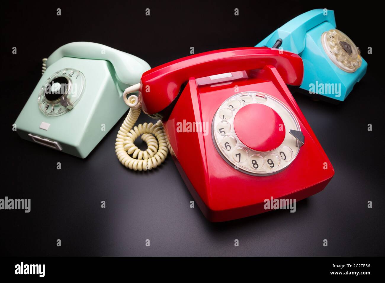 Old telephones antique collection hi-res stock photography and images ...