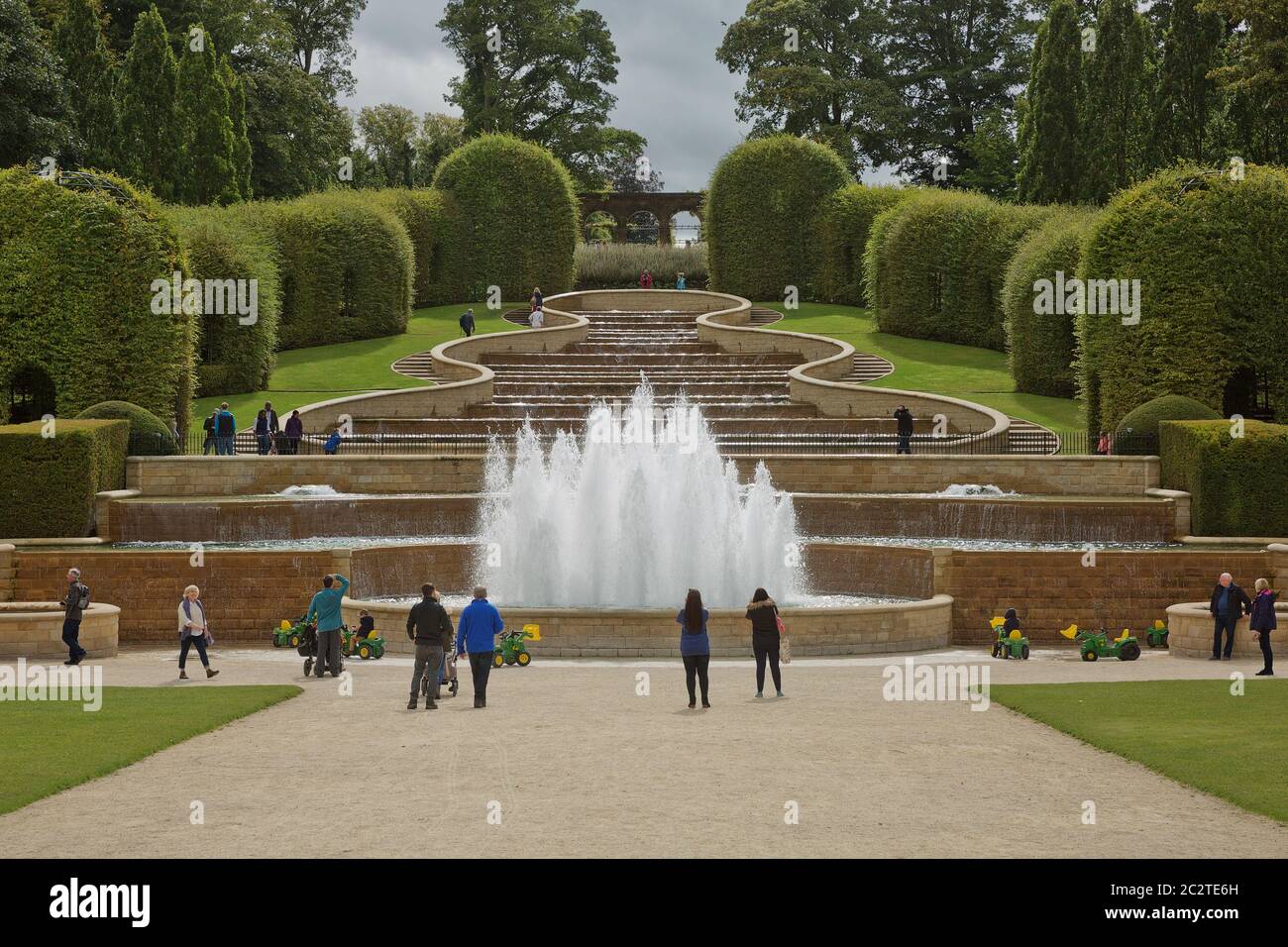 Alnwick Garden A Contemporary Pleasure Gardens Adjacent To Alnwick