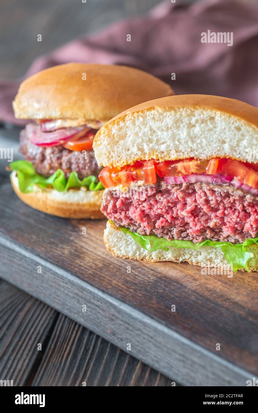 Cross section hamburger hi-res stock photography and images - Alamy