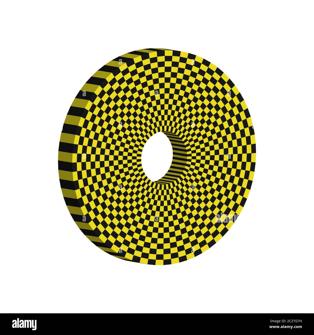 Volume disk. Vector illustration isolated on a white background ...