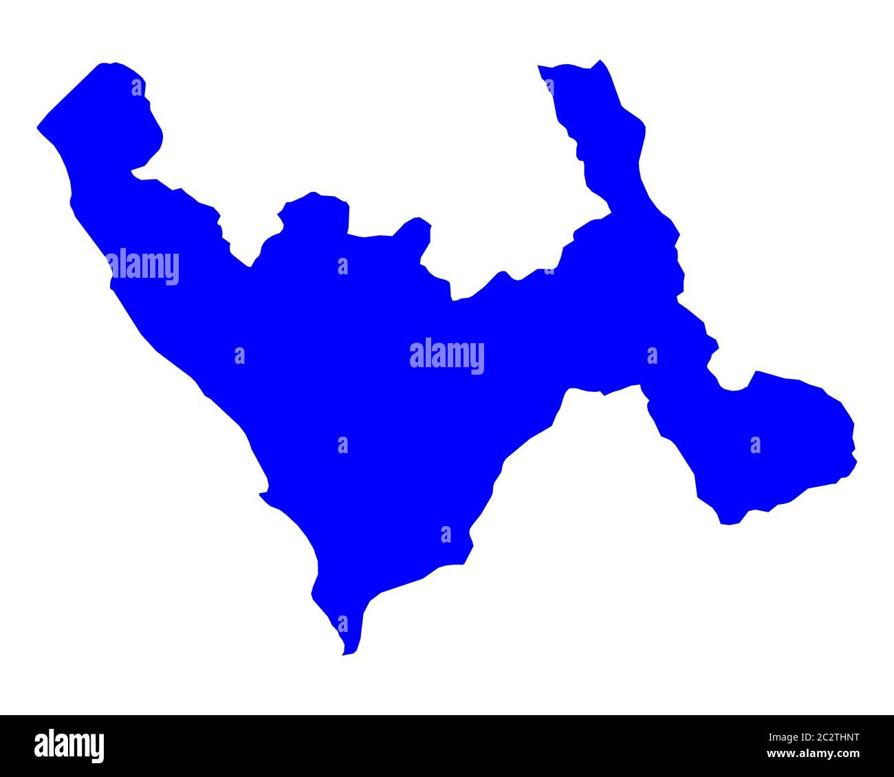 Map of La Libertad Stock Photo - Alamy