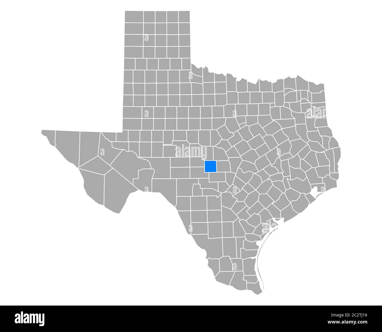Map of Mason in Texas Stock Photo - Alamy