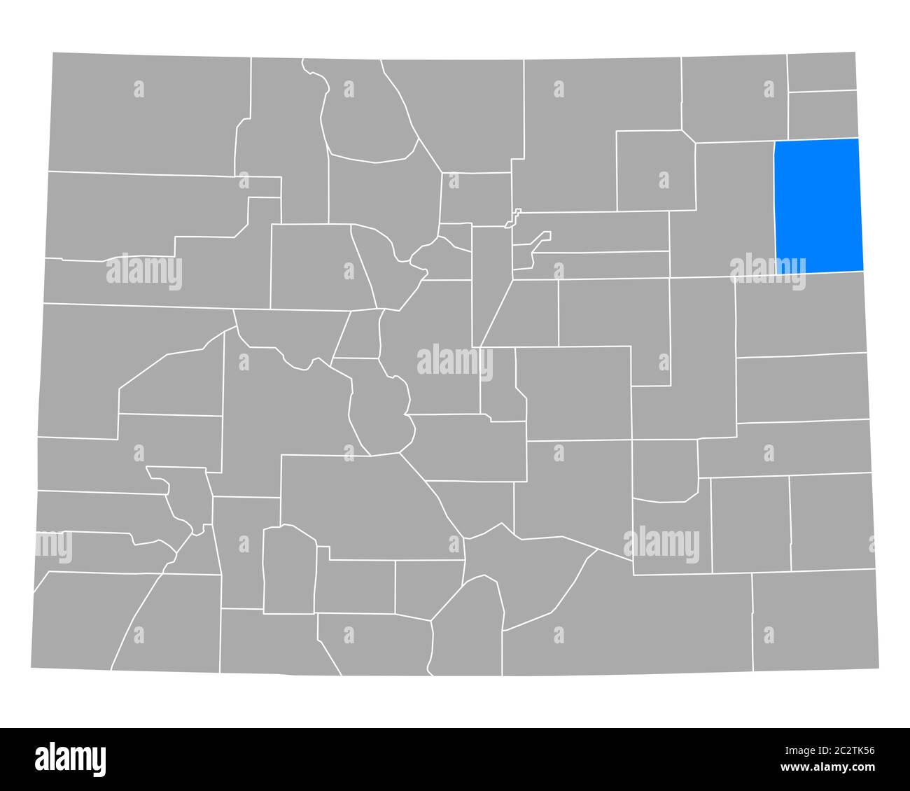 Yuma colorado map hi-res stock photography and images - Alamy