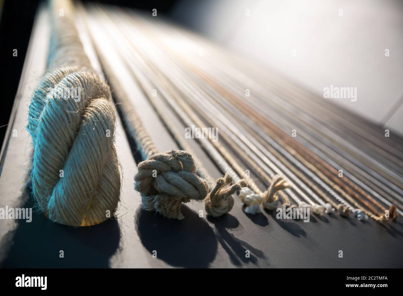 Collection set ropes knot hi-res stock photography and images - Alamy