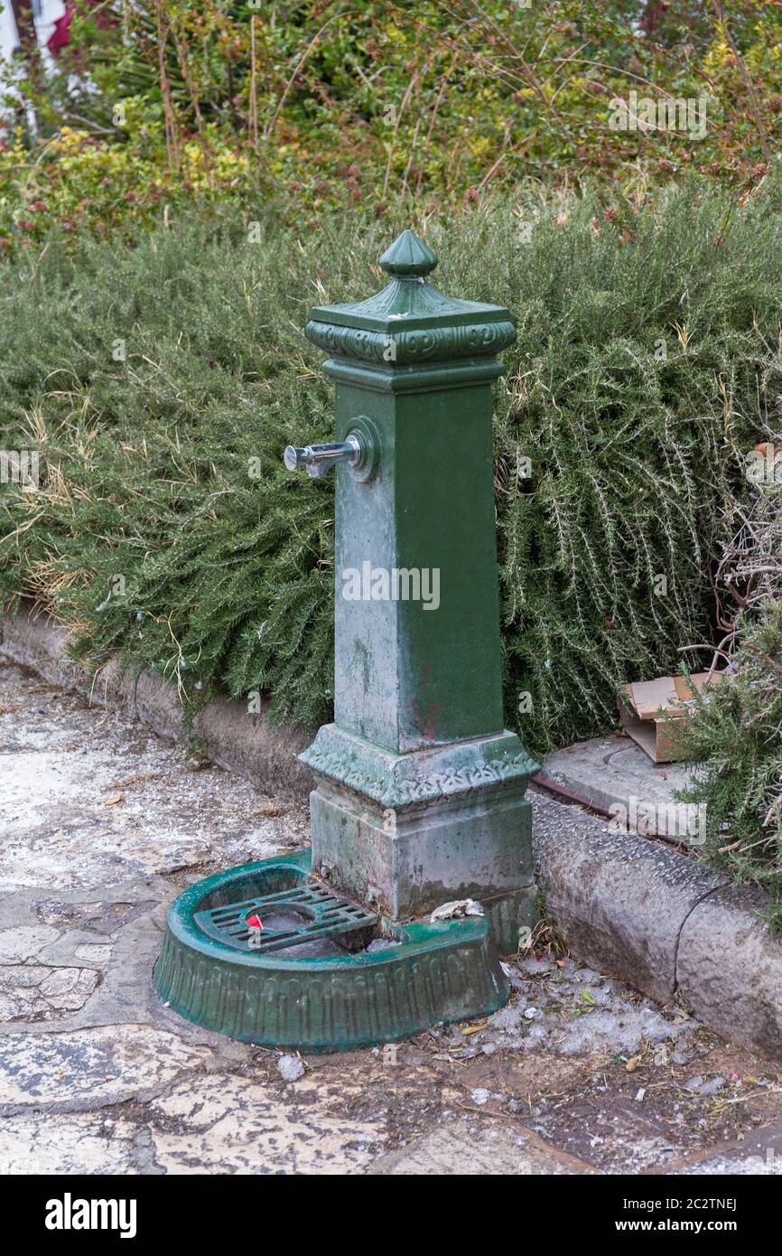 Drinking Tap Water Faucet in Green Park Stock Photo - Alamy