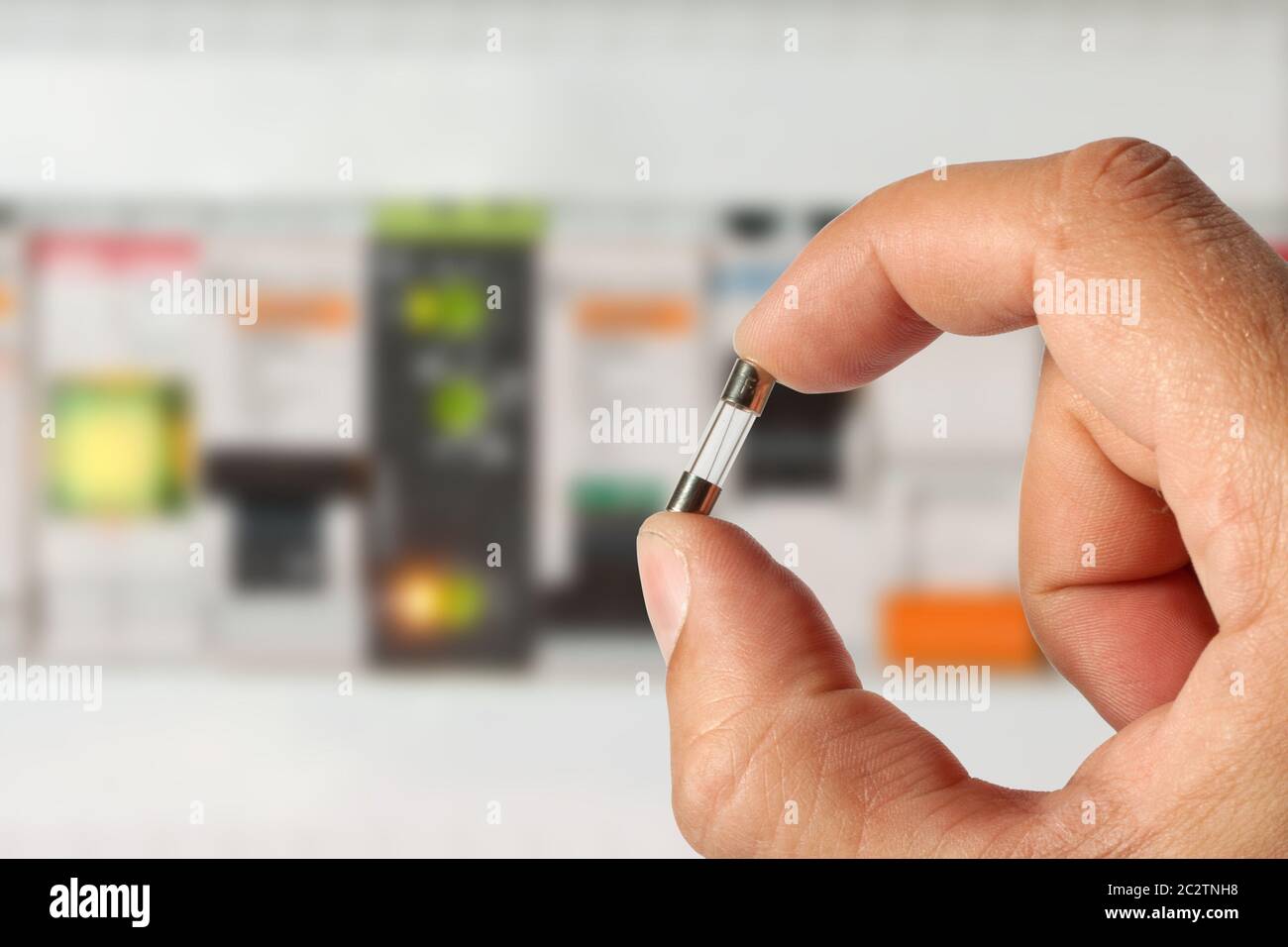 Electrician working electric scheme hi-res stock photography and images ...