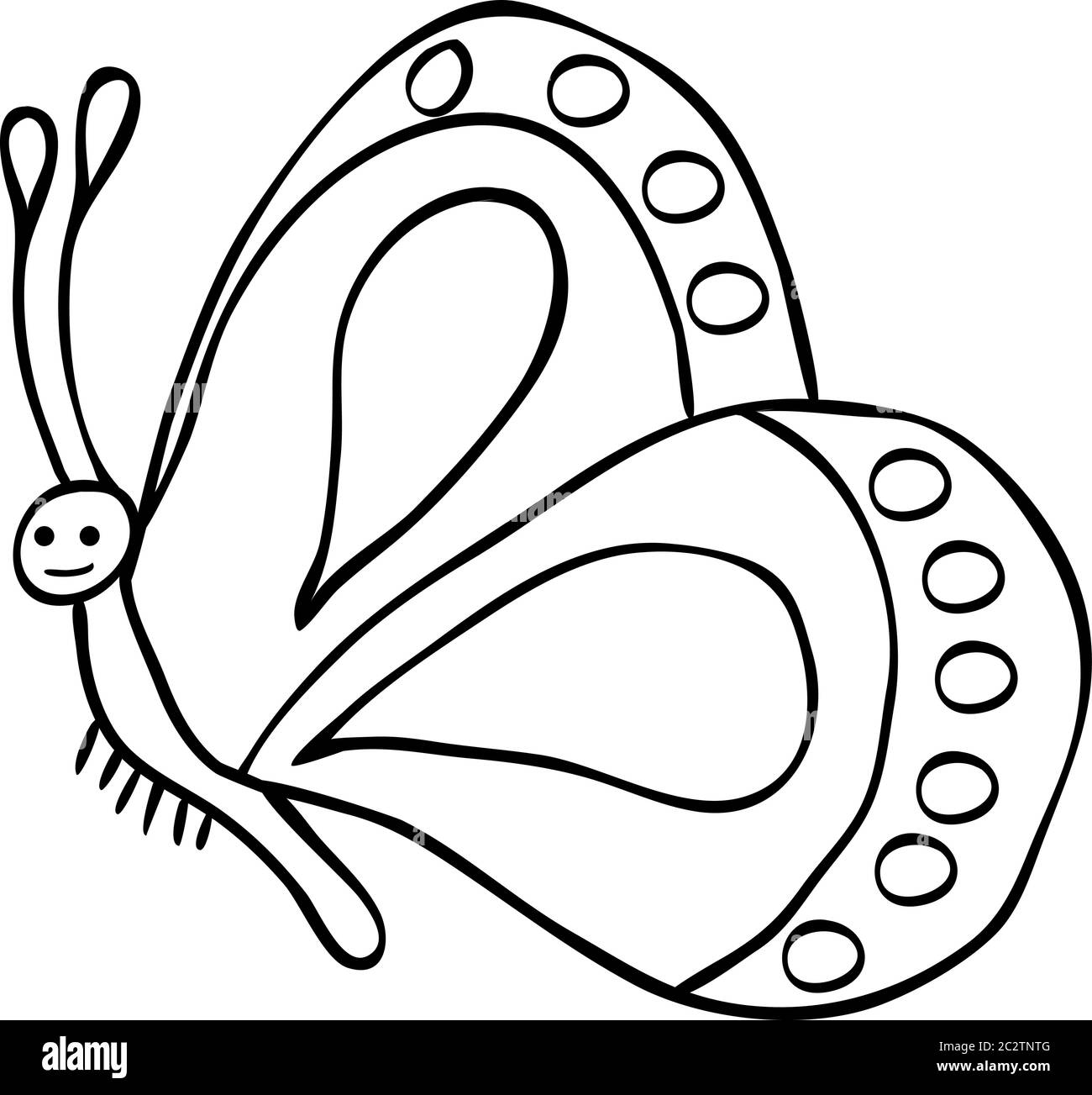 butterfly character, book coloring pages Stock Vector Image & Art - Alamy