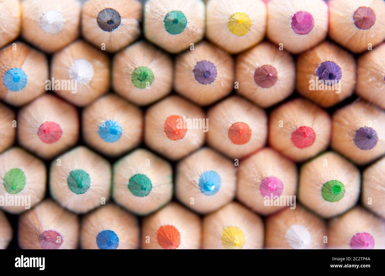 Color pencils. Texture or background Stock Photo - Alamy