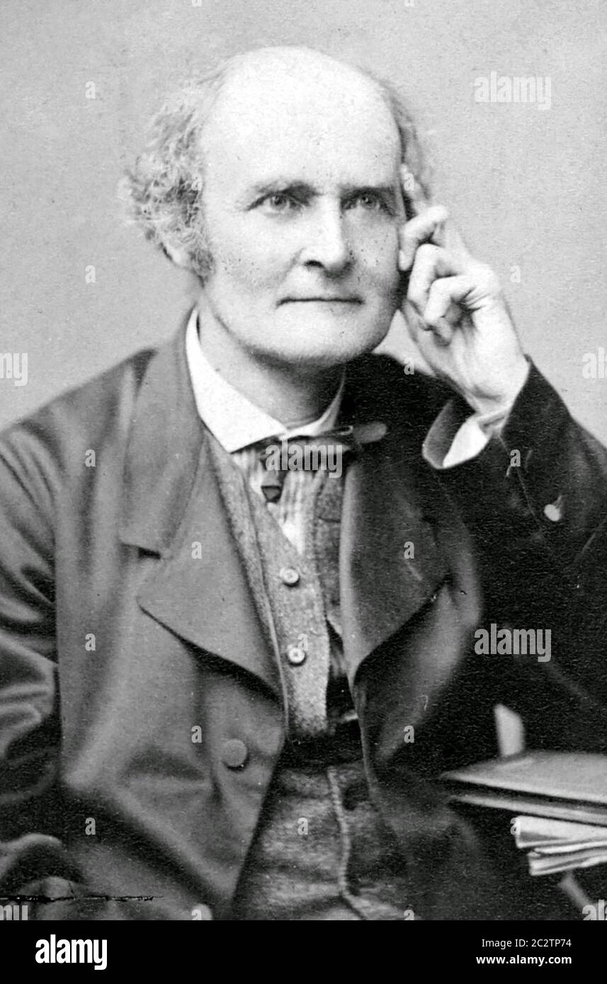 Scientific Identity, Portrait of Arthur Cayley Stock Photo - Alamy