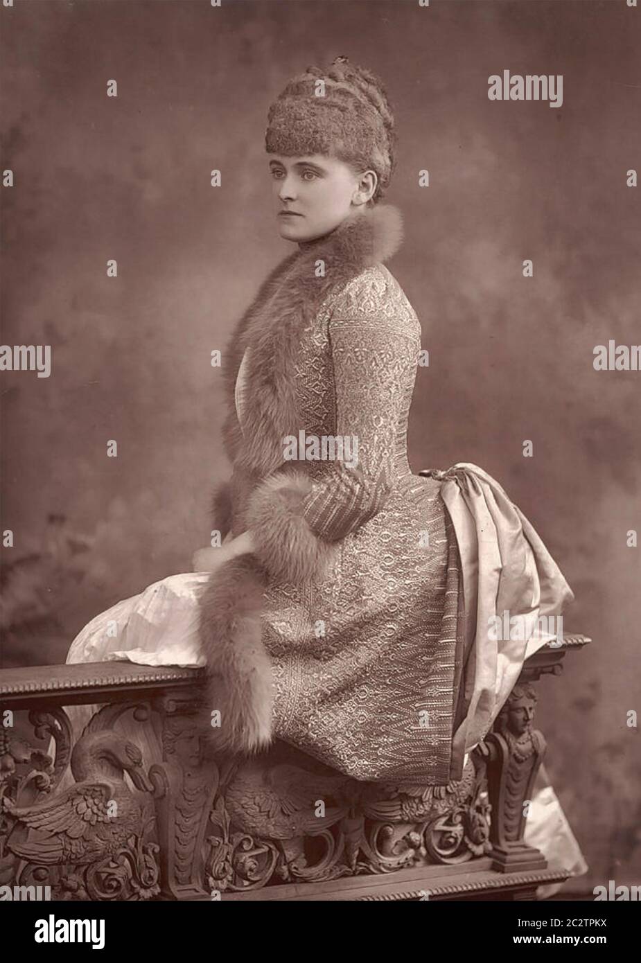 DAISY GREVILLE, Countess of Warwick (1851-1938) campaigning social ...