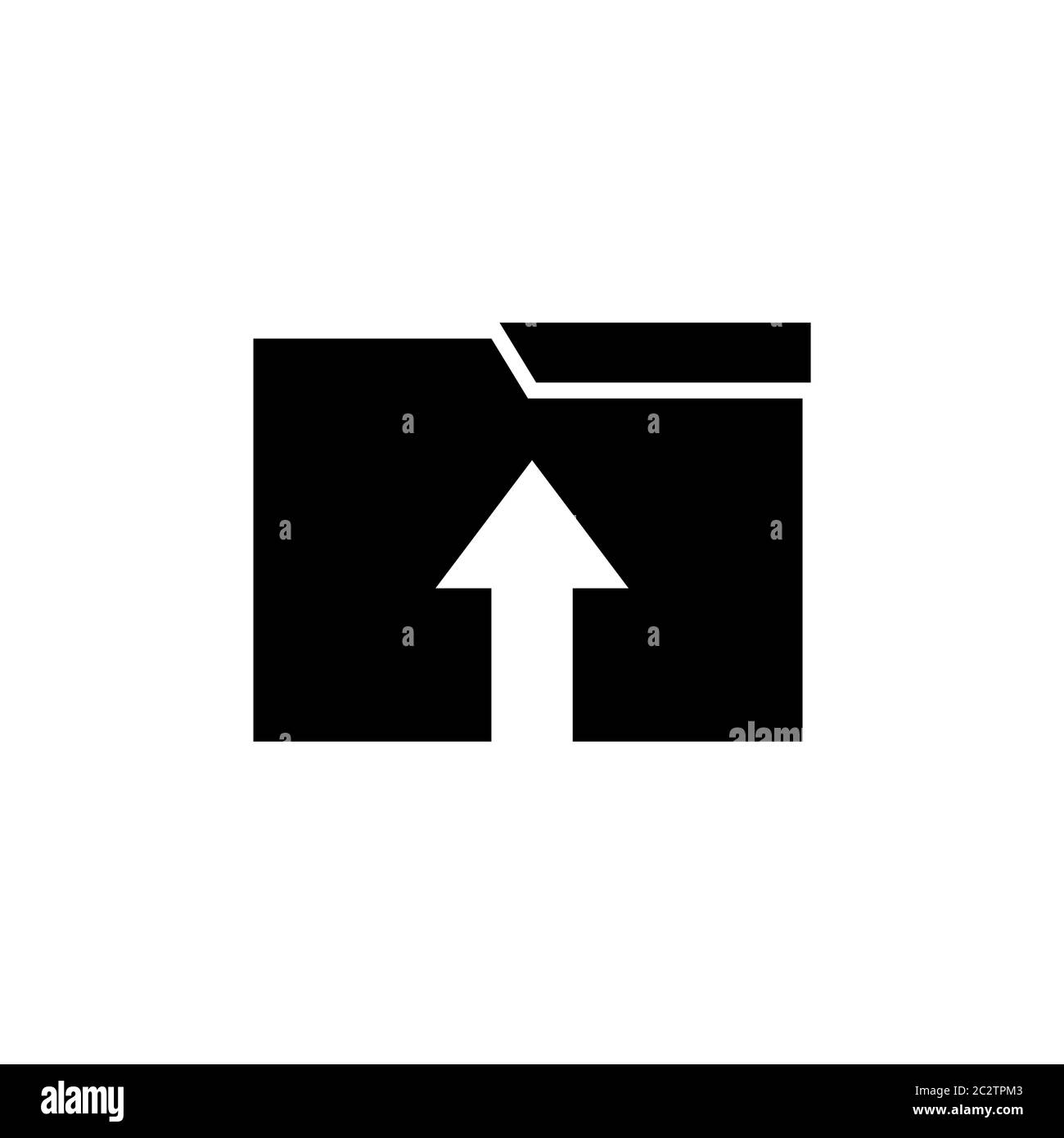 upload folder vector design template illustration Stock Vector Image ...