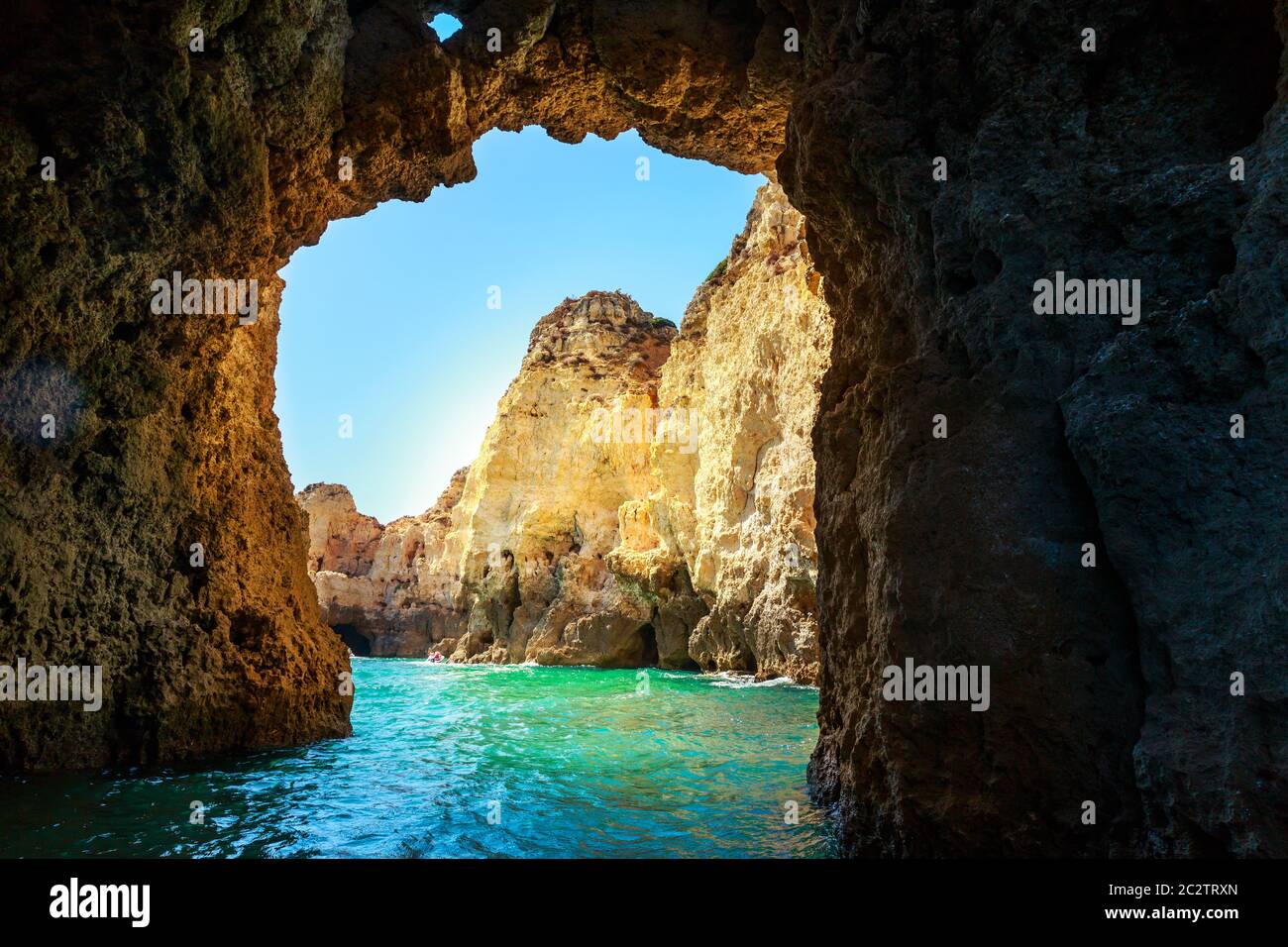 Entrance Blue Grotto High Resolution Stock Photography and Images - Alamy