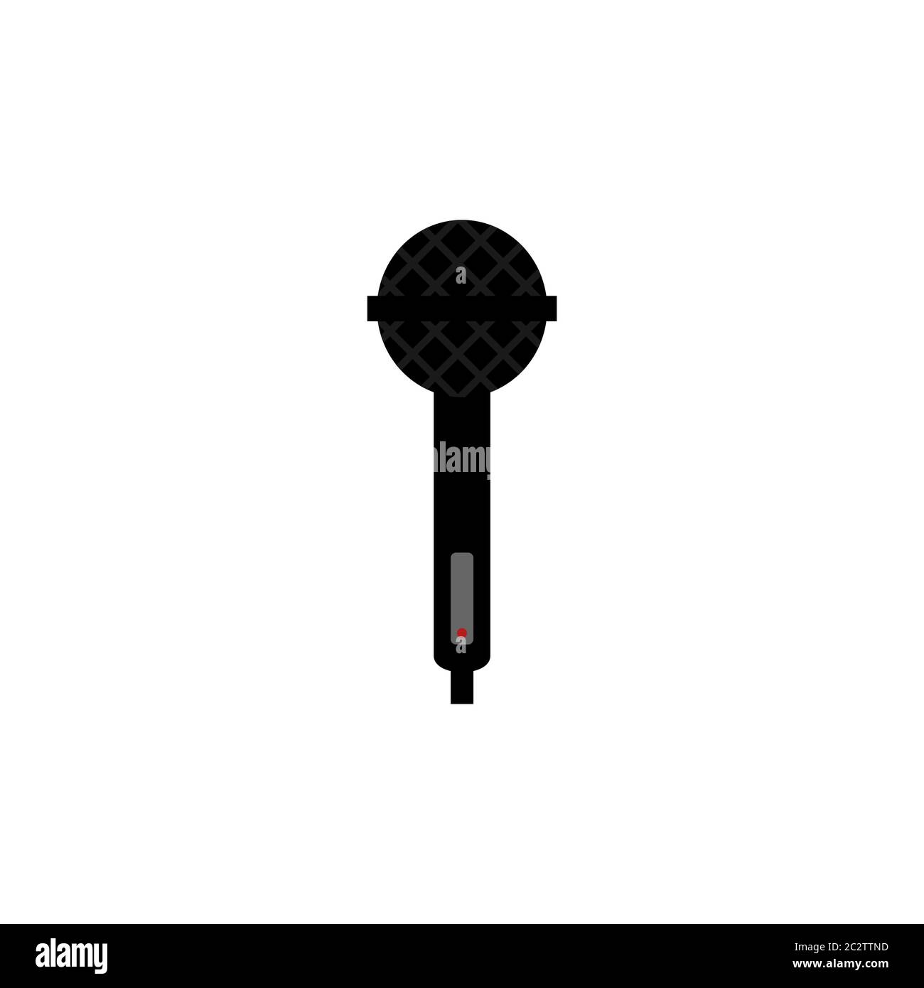 microphone vector design template illustration Stock Vector Image & Art ...