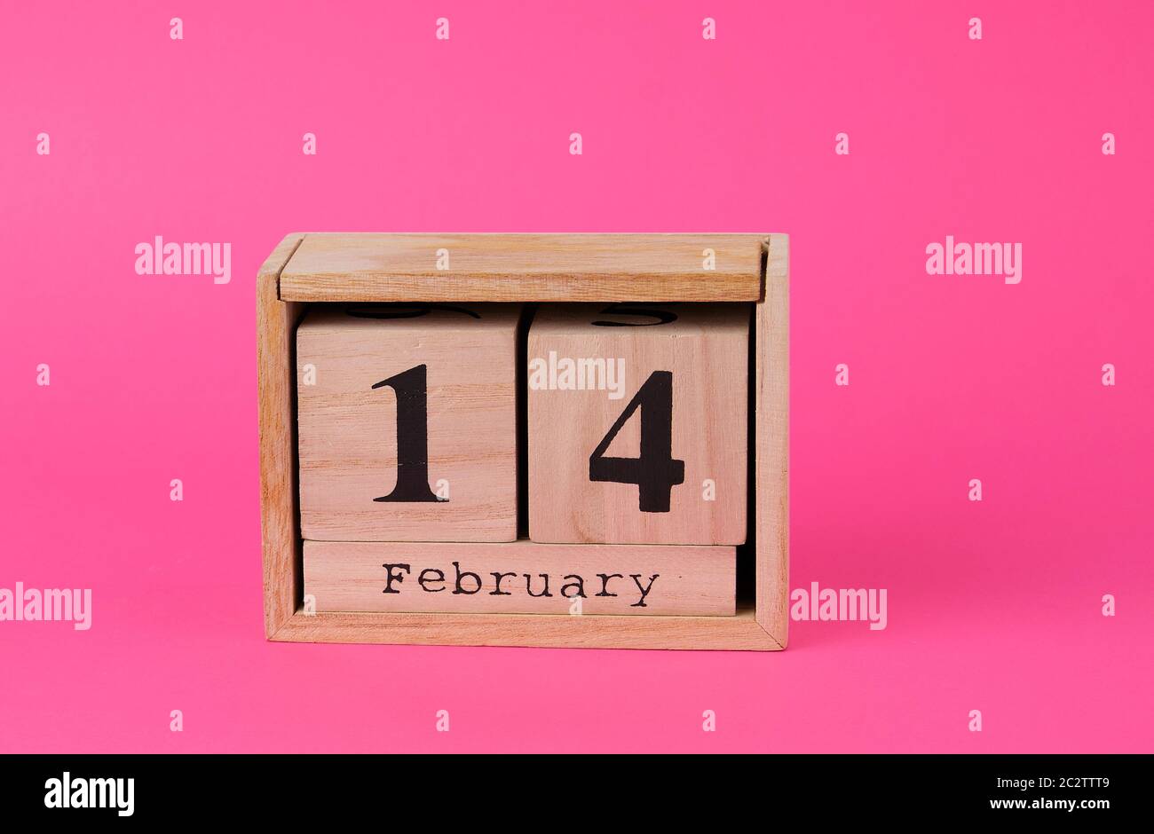 February 14 vintage calendar hi-res stock photography and images - Alamy