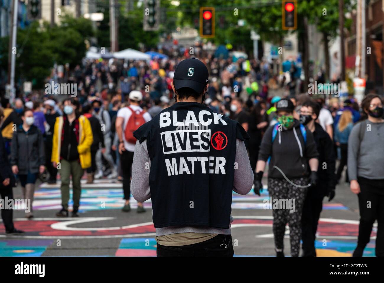 The Capitol Hill Autonomous Zone (CHAZ) or the Capitol Hill Occupied ...