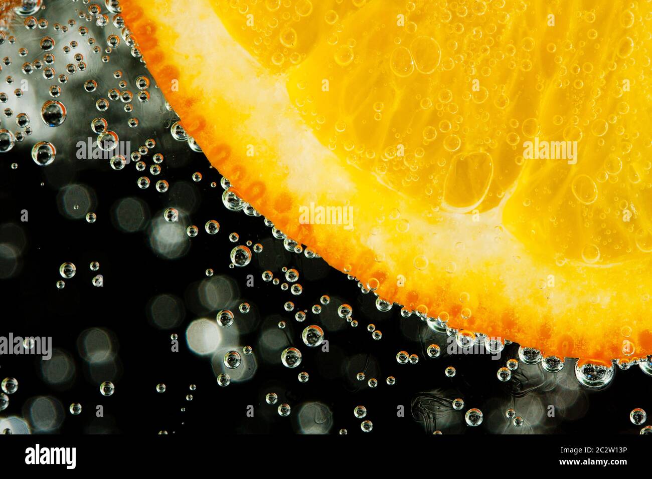 Juicy orange slice hi-res stock photography and images - Alamy