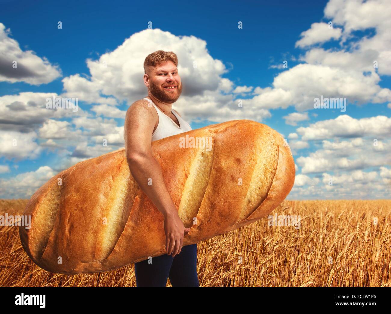 Huge loaf of bread hi-res stock photography and images - Alamy