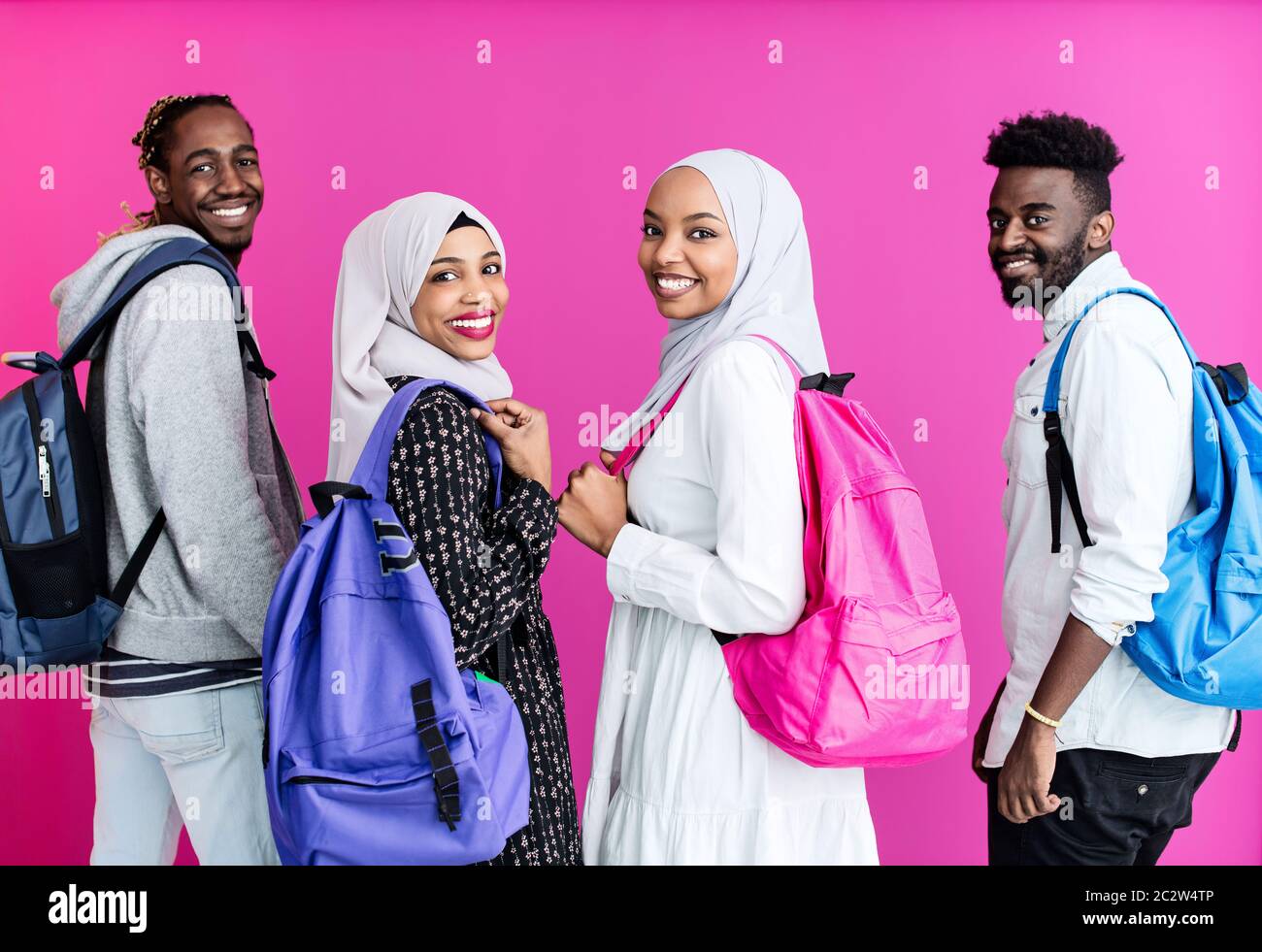 portrait of university students group Stock Photo - Alamy