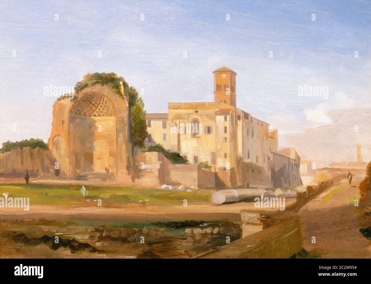Landscape paintings of rome hi-res stock photography and images - Alamy