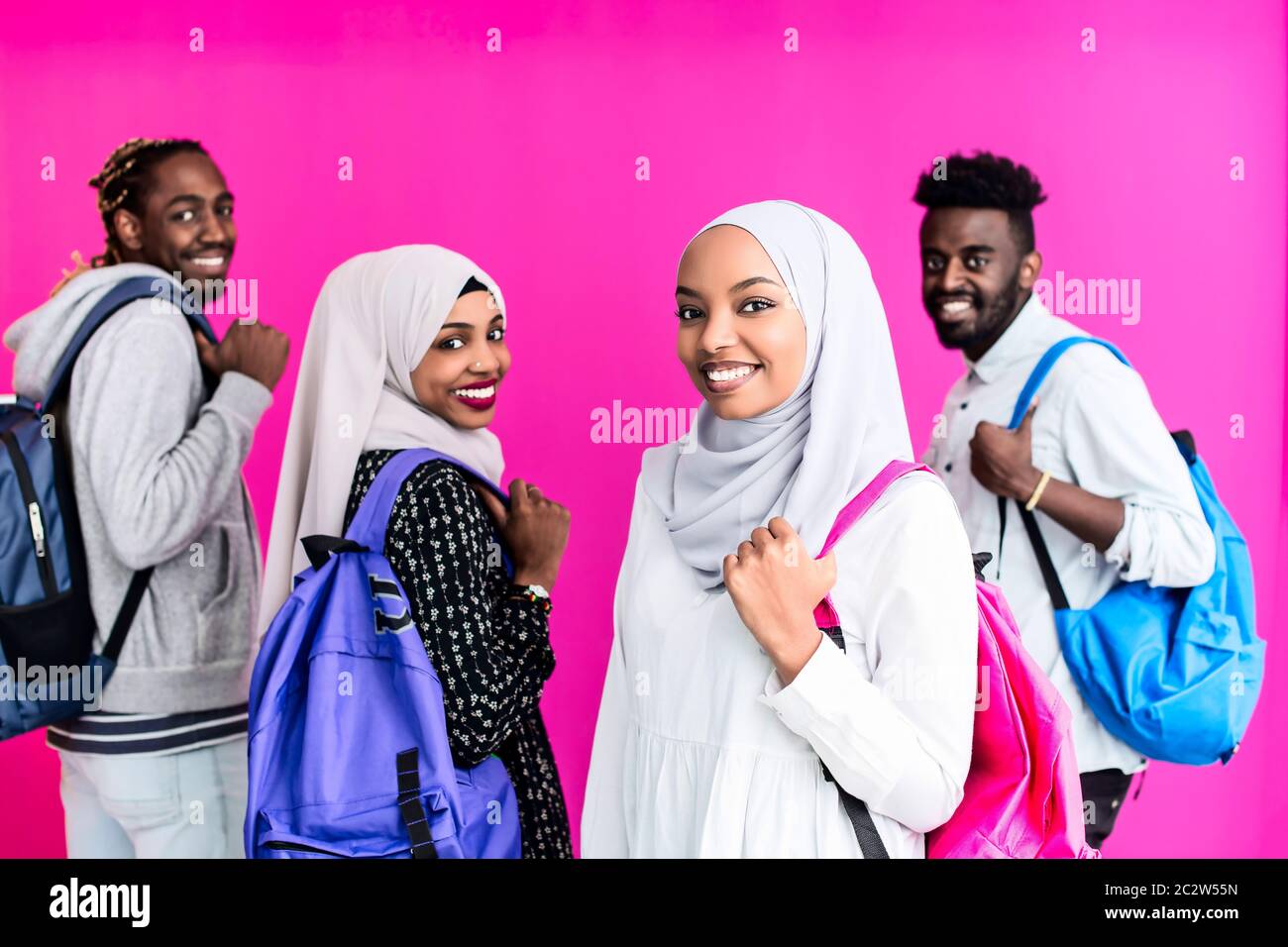 portrait of university students group Stock Photo - Alamy