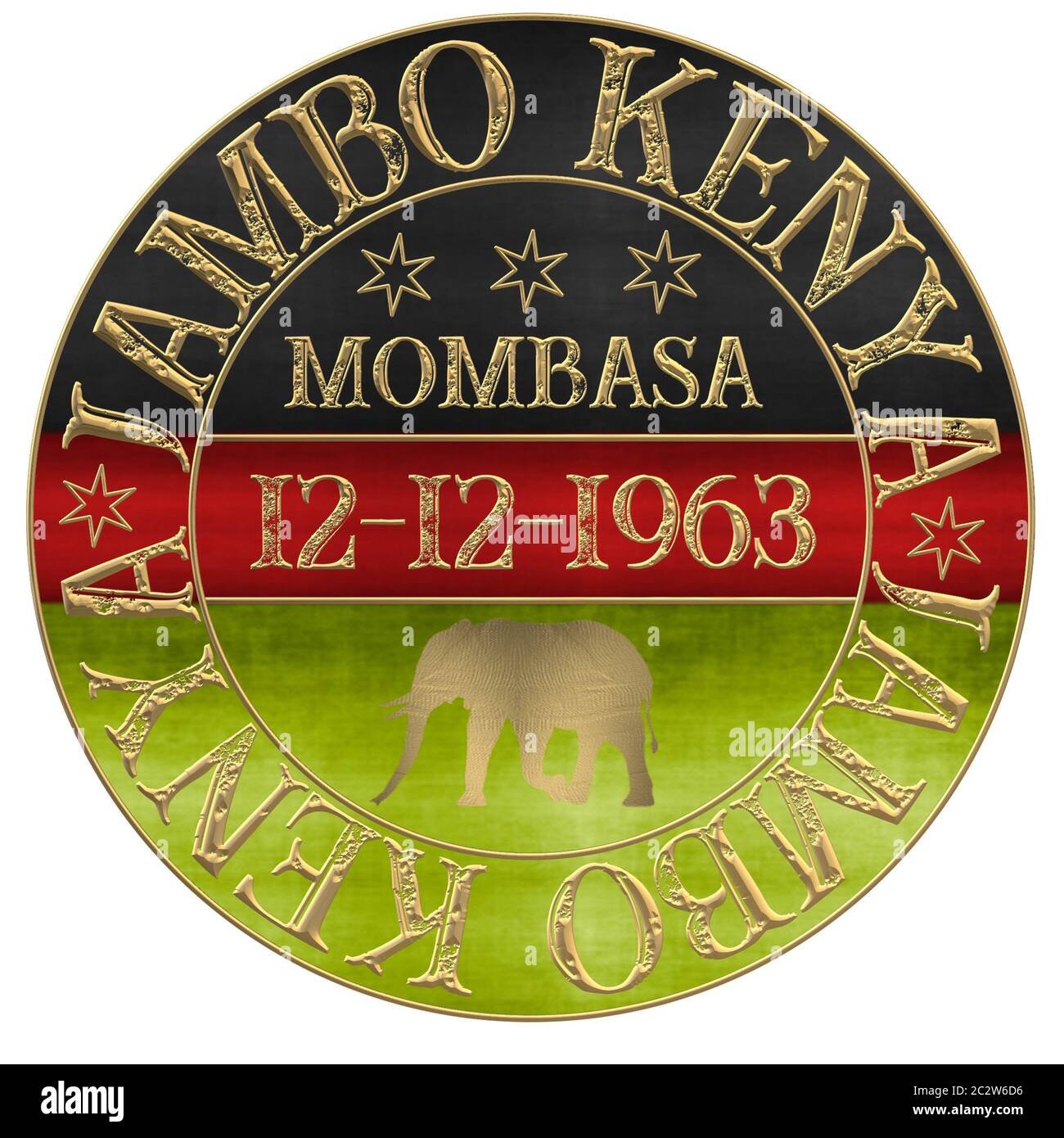 1963 kenya map hi-res stock photography and images - Alamy