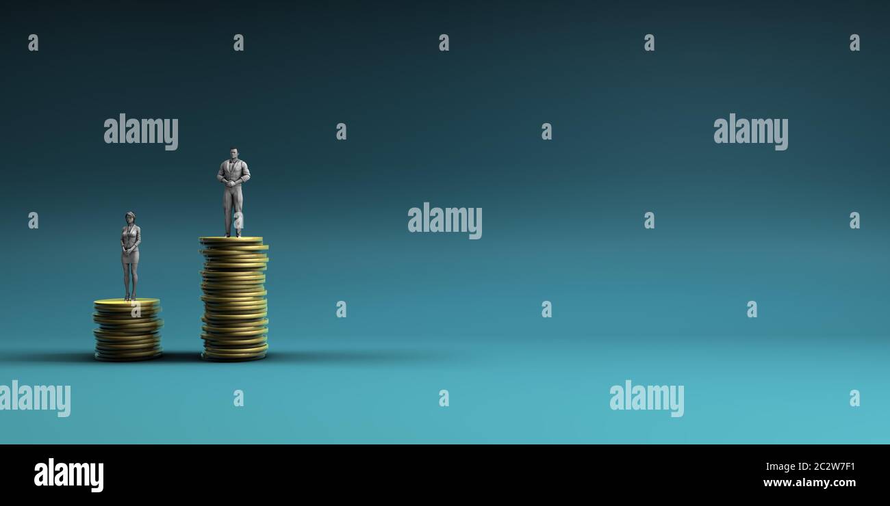 Income Inequality for Economic and Social Challenges Concept Stock ...