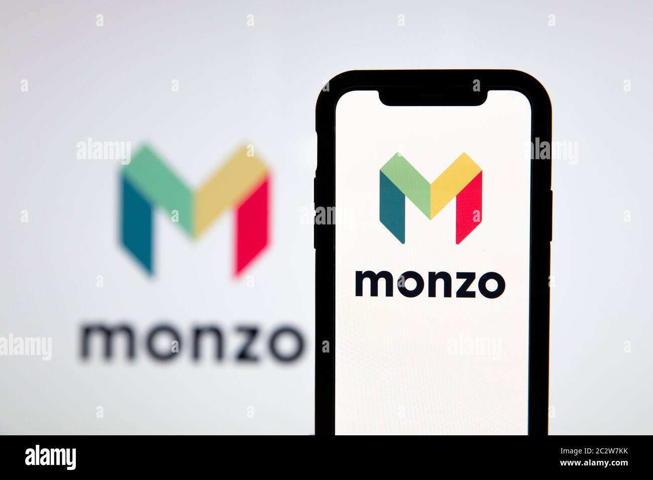 Monzo symbol hi-res stock photography and images - Alamy