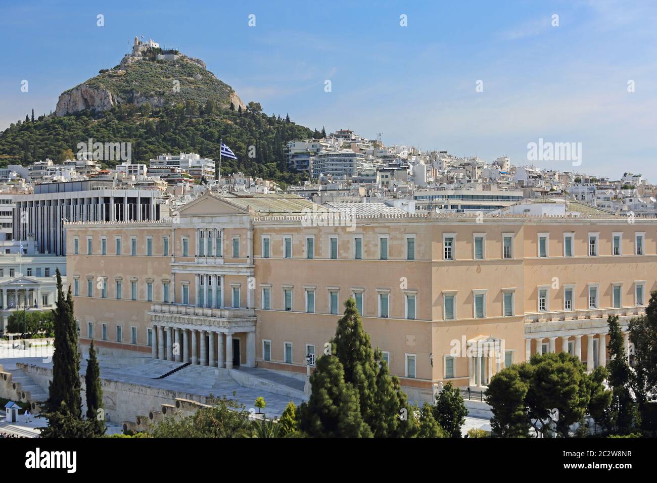Building hellenic parliament in athens hi-res stock photography and ...