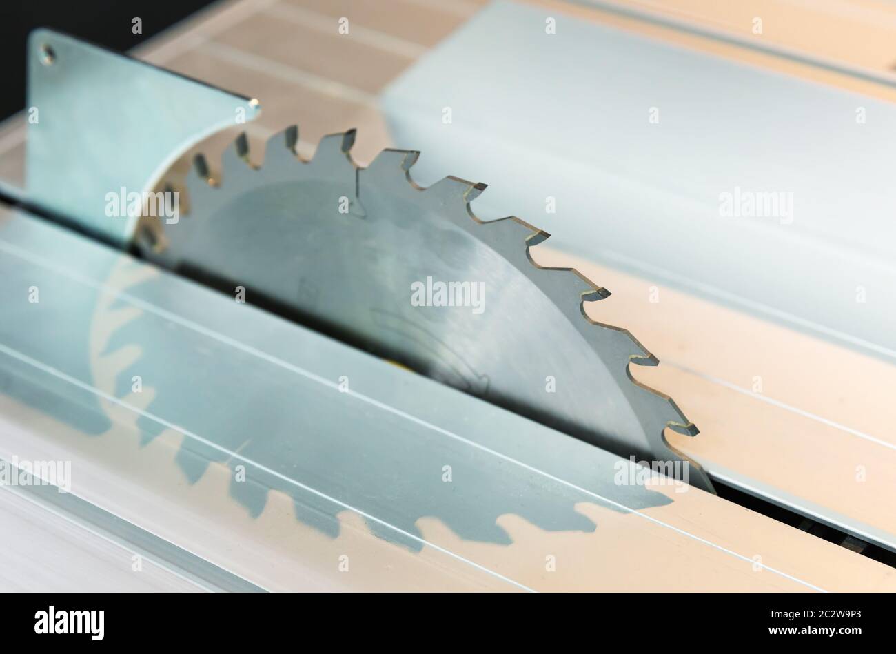 Circular saw blade silver color hi-res stock photography and images - Alamy
