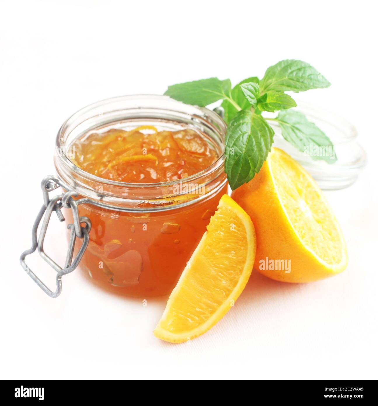 Orange marmalade isolated hi-res stock photography and images - Alamy