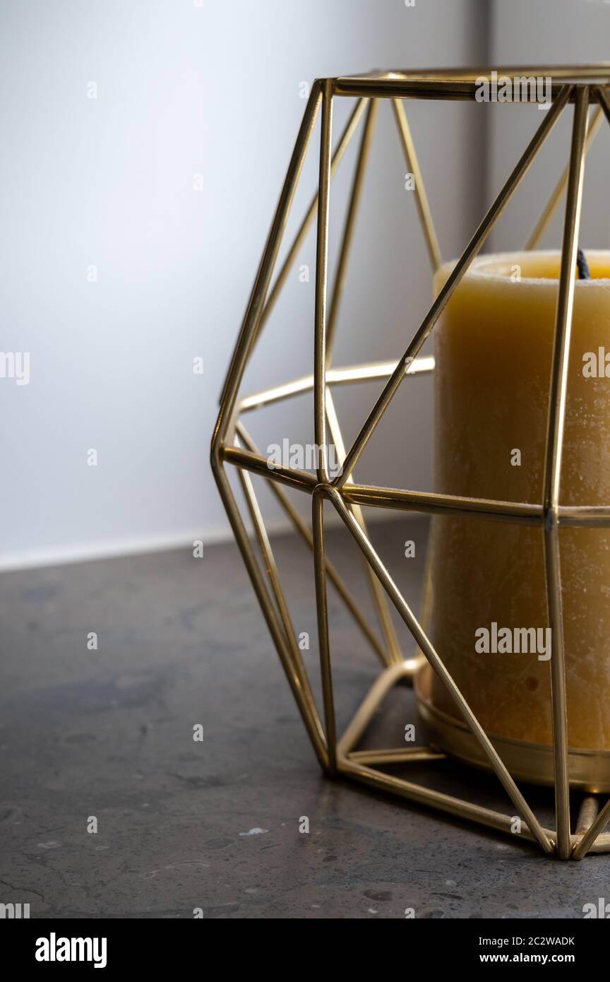 Candle in a cage hi-res stock photography and images - Alamy