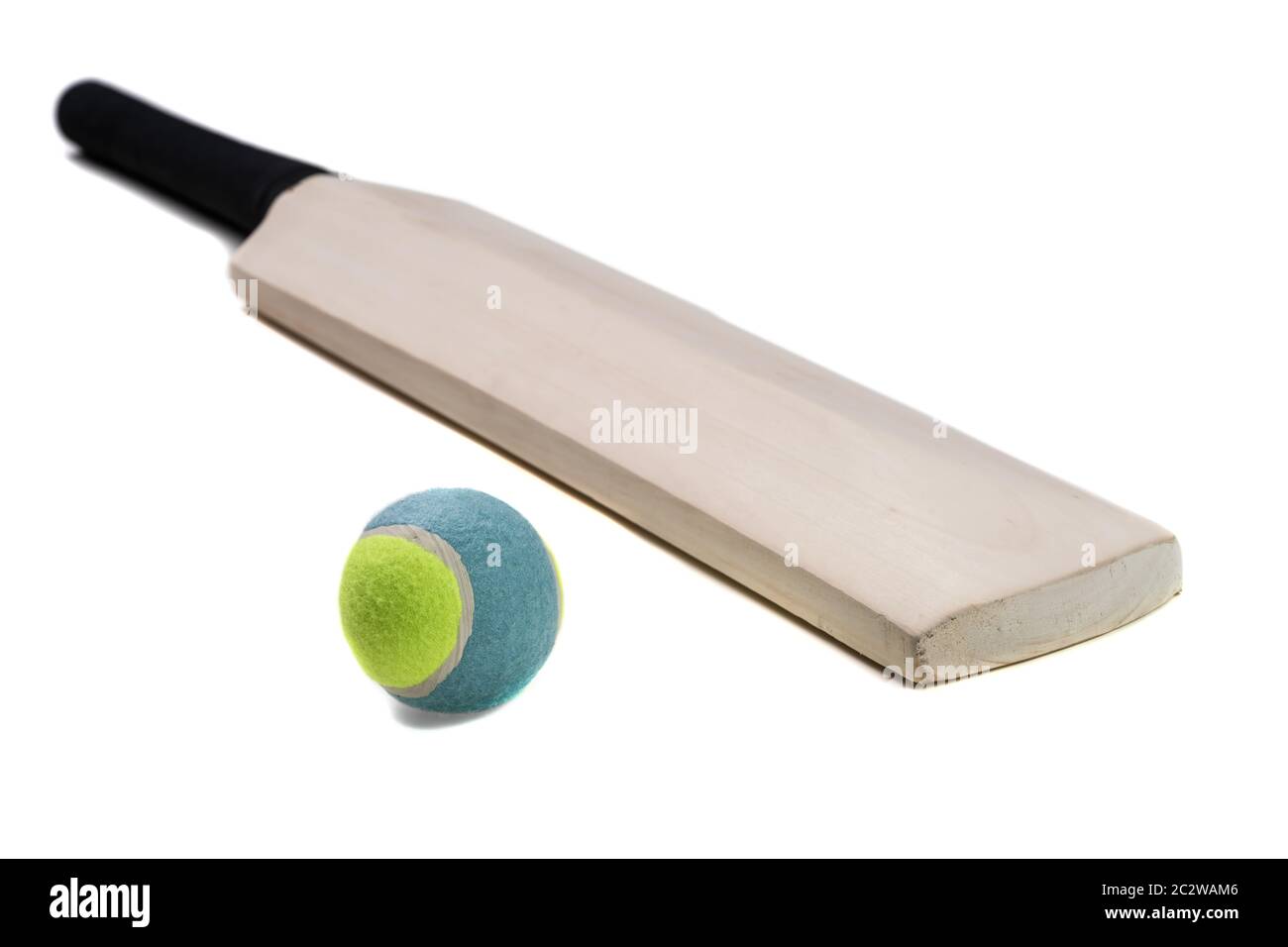 Cricket bat and ball closeup hi-res stock photography and images - Alamy