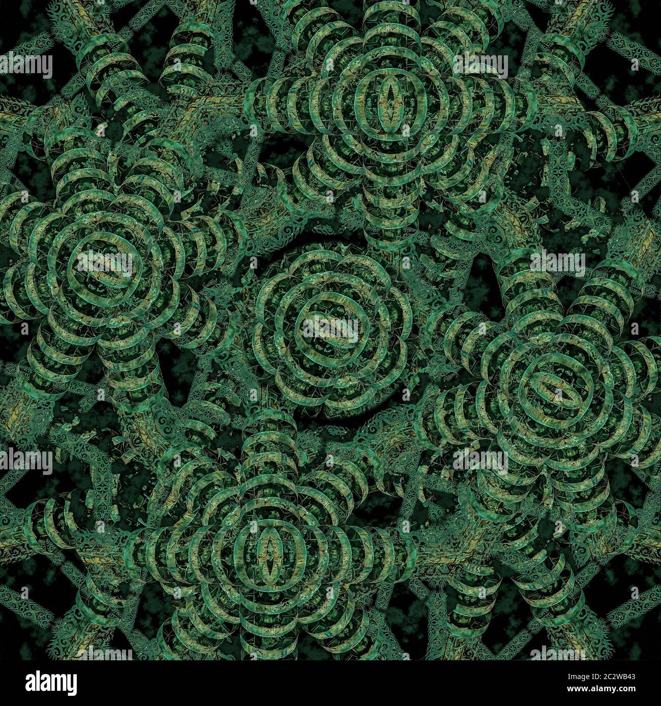Modern Intricate Geometric Collage Seamless Pattern Stock Photo - Alamy