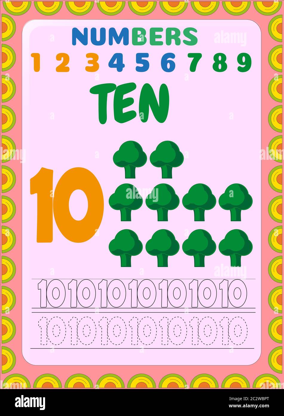 Math broccoli hi-res stock photography and images - Alamy