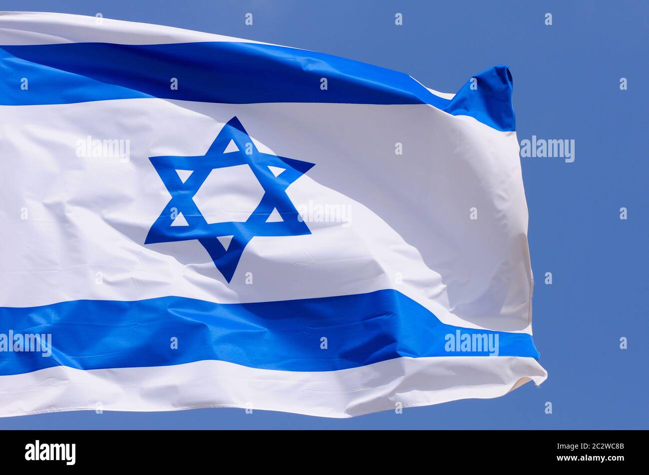 Israel flag blue hi-res stock photography and images - Alamy