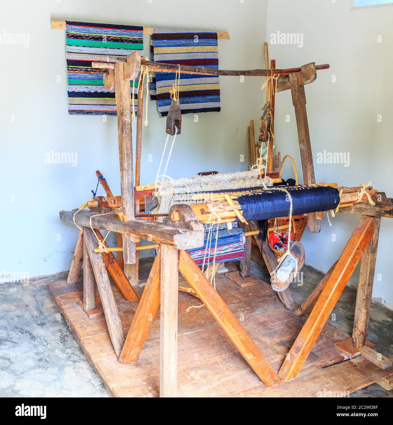 Shuttleless weaving hi-res stock photography and images - Alamy