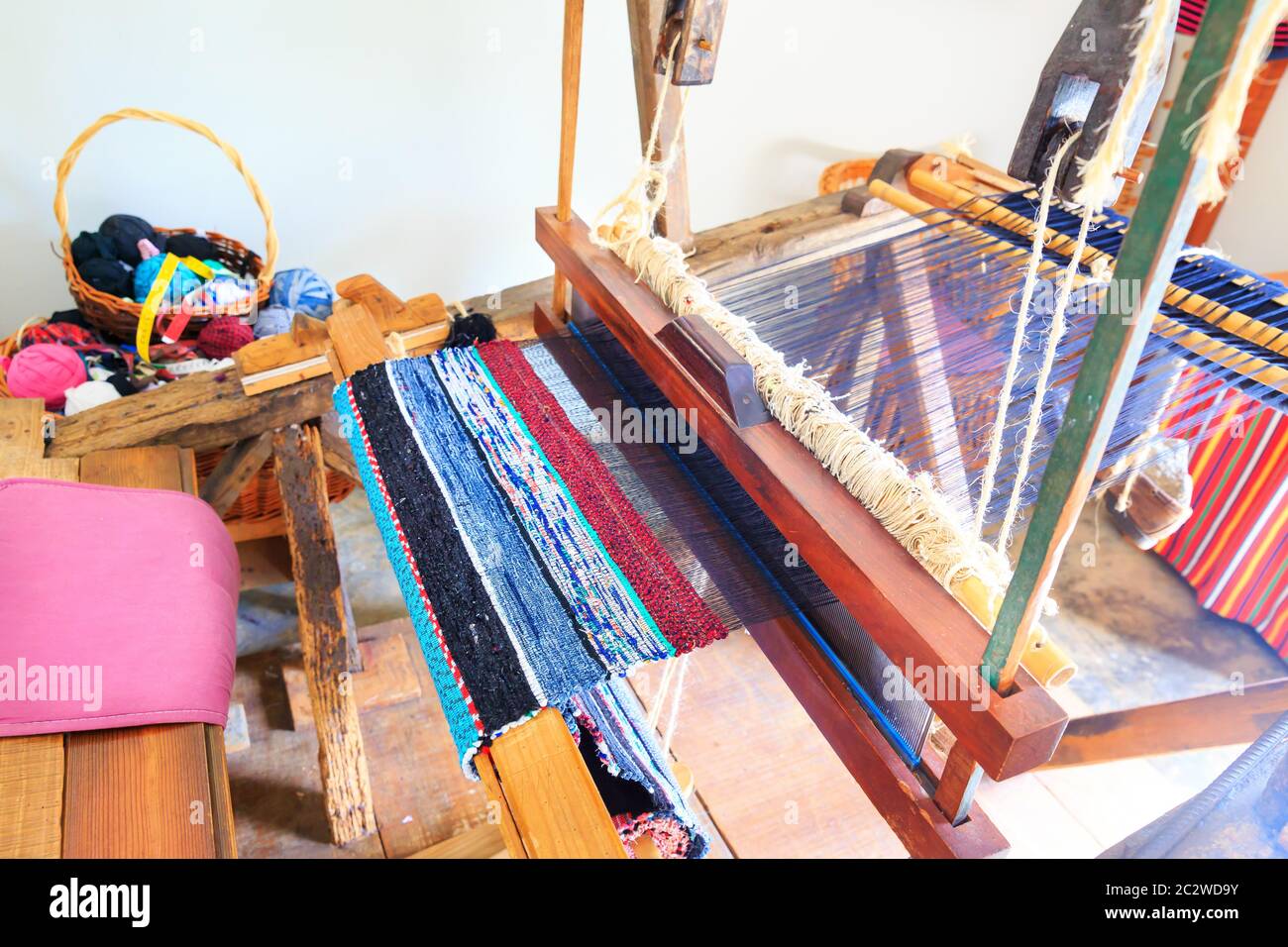 Shuttleless weaving hi-res stock photography and images - Alamy