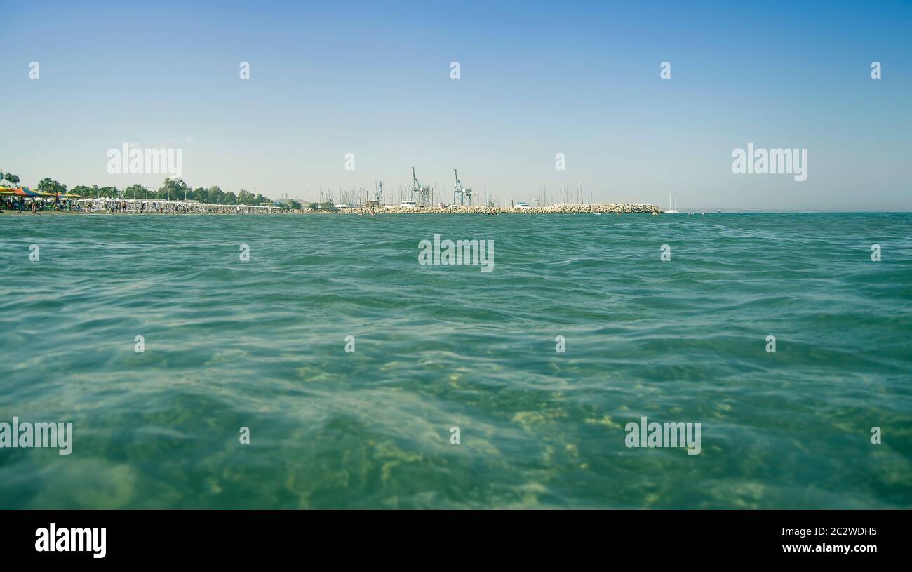Larnaca beach hi-res stock photography and images - Alamy
