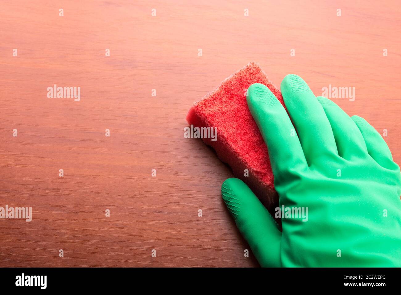 Hand rubber glove cleaning table hi-res stock photography and images ...