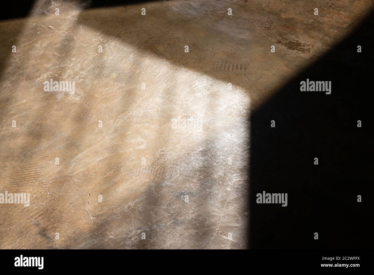 Abstract background of sunlight and shadows on the floor, stock photo ...