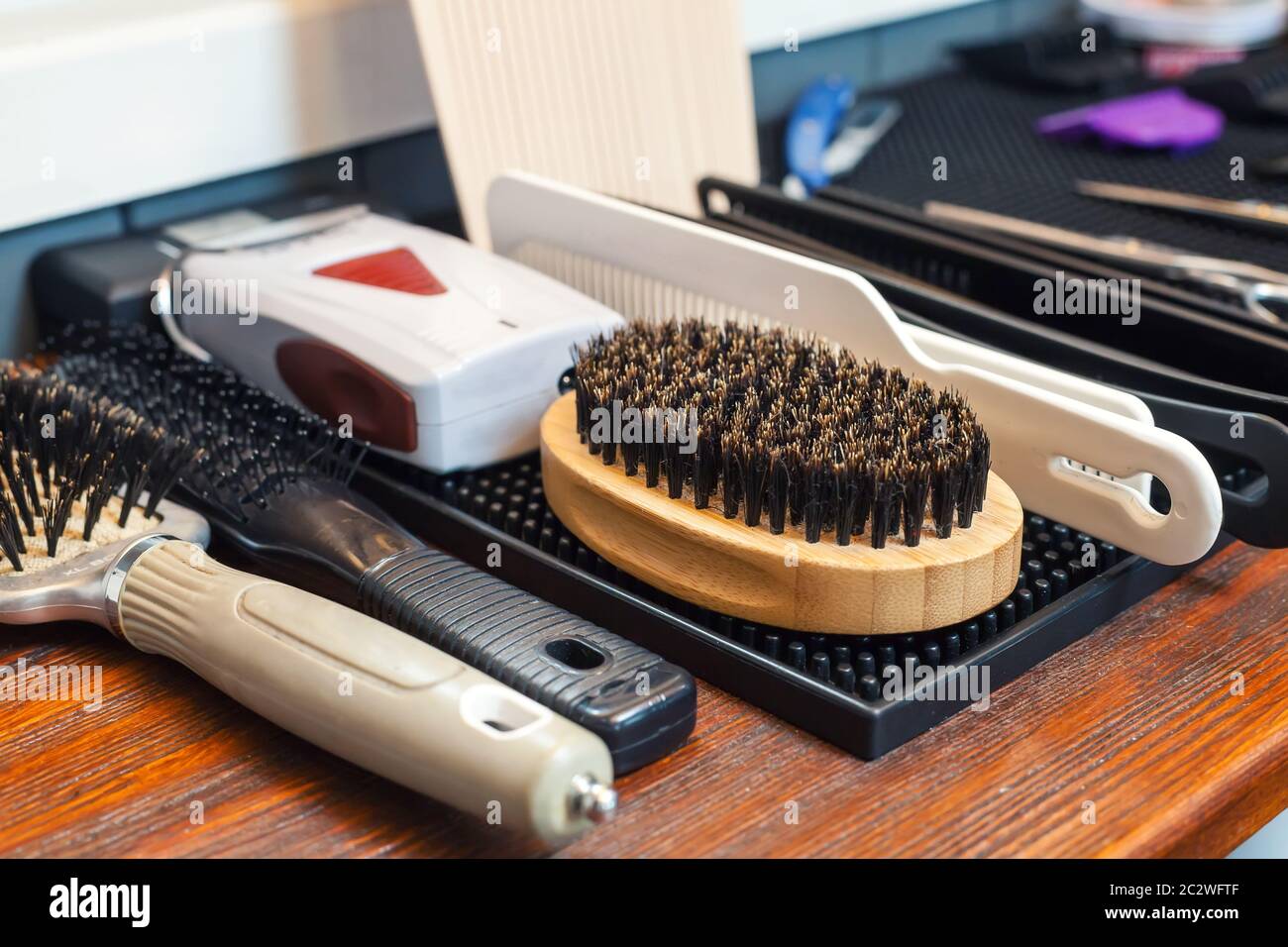 Modern barbers hi-res stock photography and images - Alamy