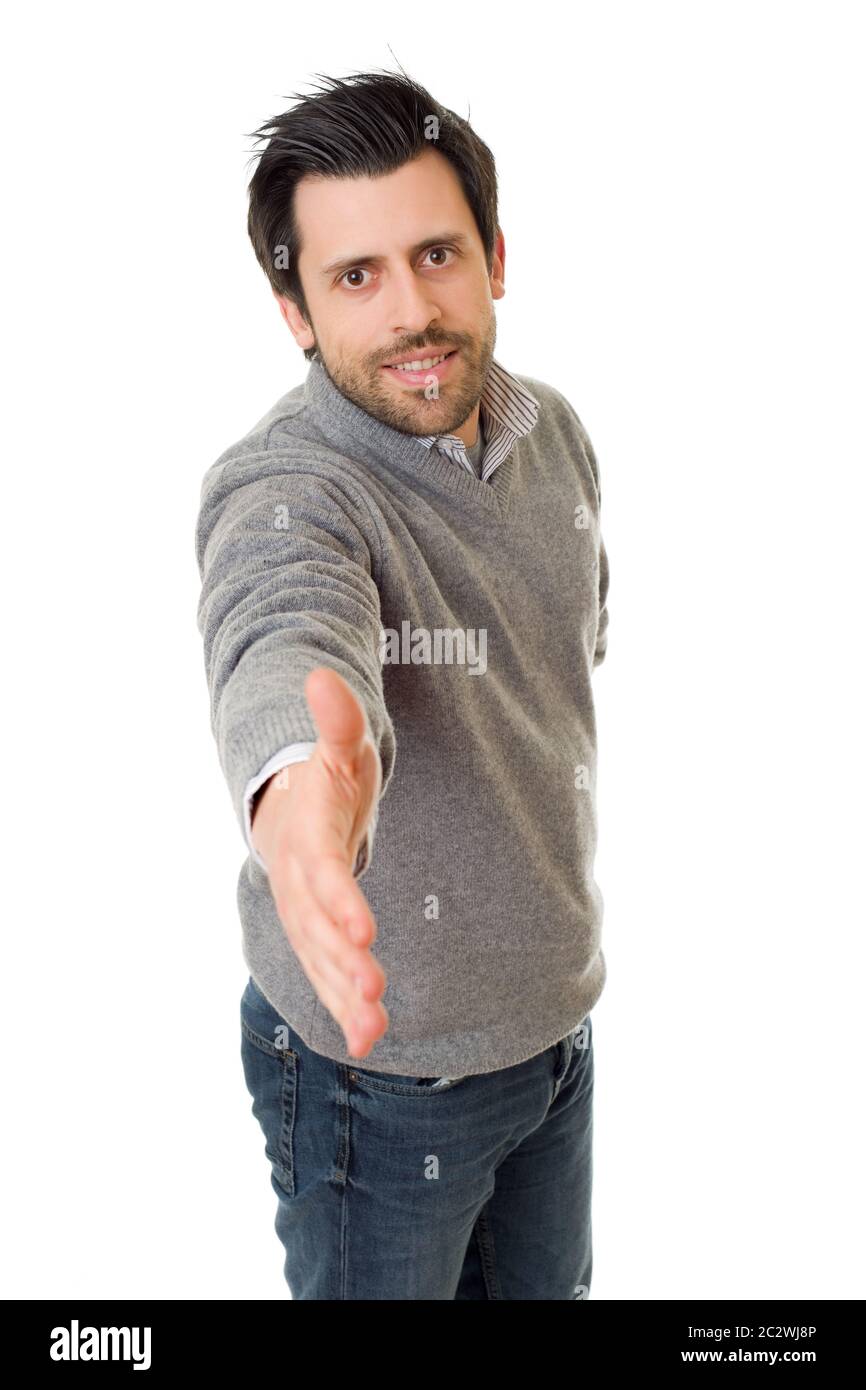 Man shakehand hi-res stock photography and images - Alamy