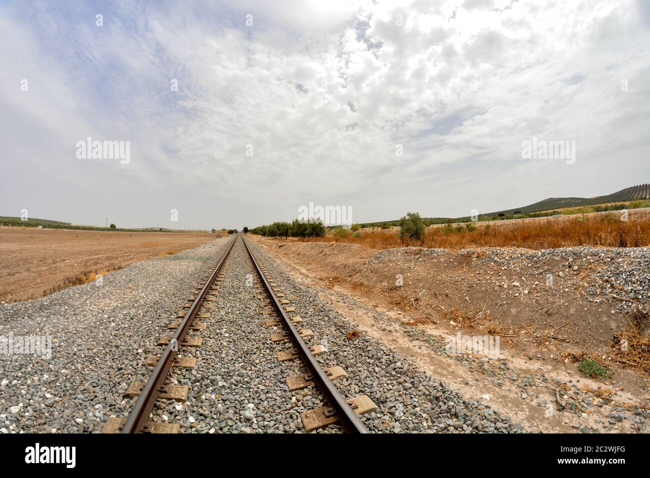 Photo Picture of a Classic Train Rail Road Stock Photo - Alamy