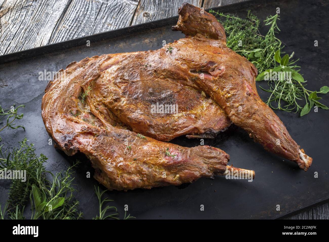 Goat meat shoulder hi-res stock photography and images - Alamy