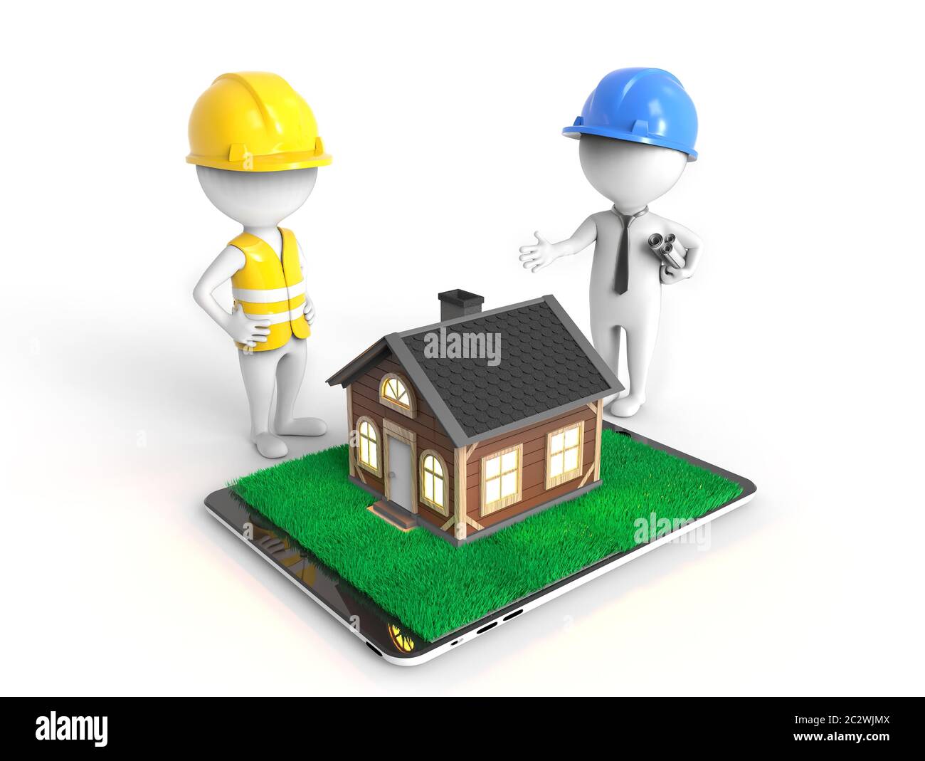 Engineers house Cut Out Stock Images & Pictures - Alamy