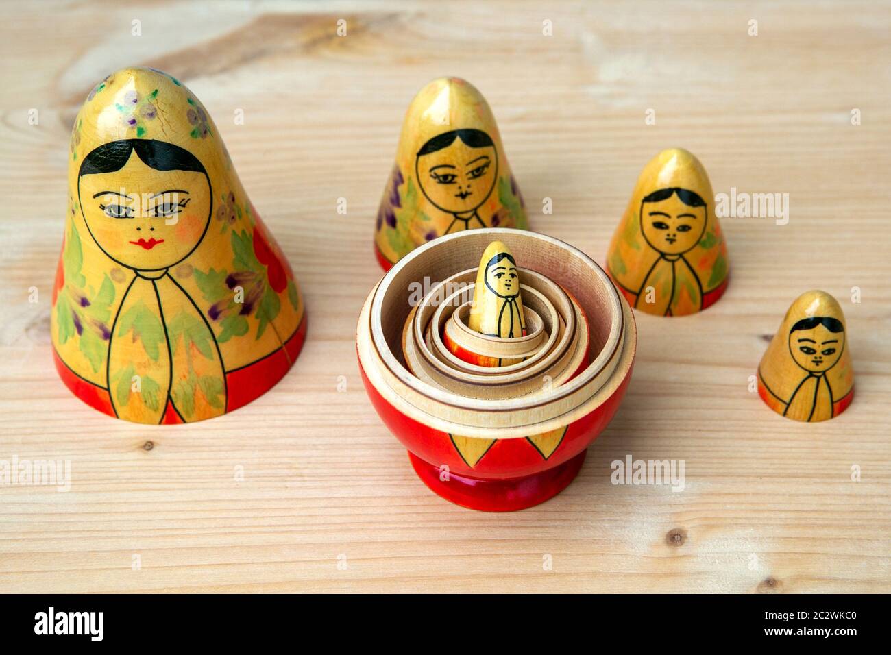 Russian miniature woman hi-res stock photography and images - Alamy