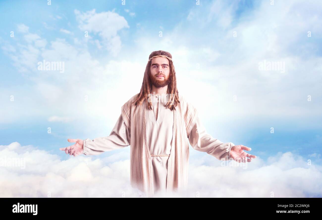 Jesus Open Arms Art High Resolution Stock Photography and Images - Alamy