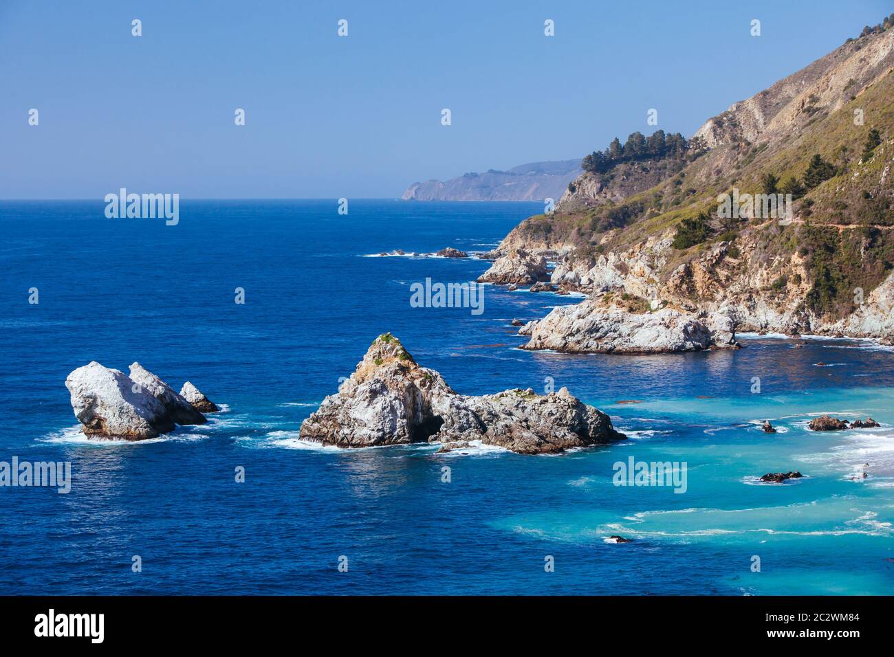 Beautiful coastal view big sur hi-res stock photography and images - Alamy